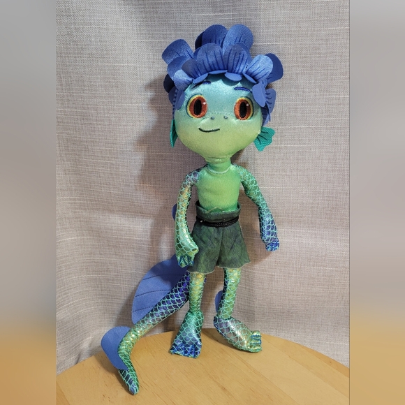 Disney | Toys | Disney Store Luca Soft Toy Doll No Tagsoft Stuffed ...